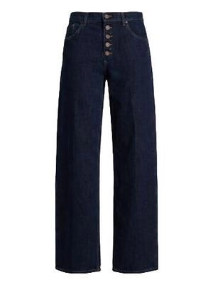 DONDUP Wide-leg Stretch Denim Jeans - Blue