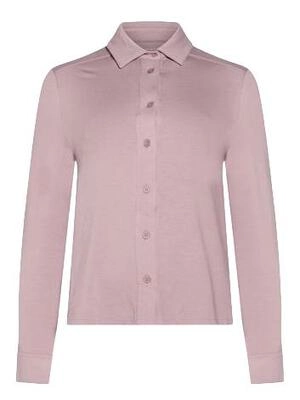 Majestic Filatures Viscose And Elastane Long Sleeve Shirt - Pink
