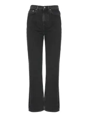 LOULOU DE SAISON LouLou De Saison High-Rise Straight-Leg Jeans