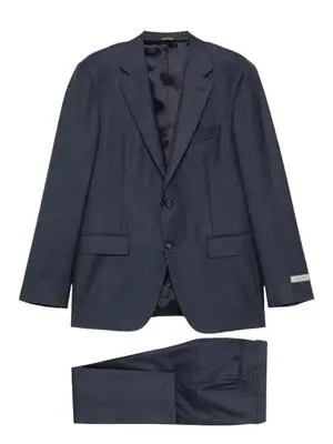 Canali Single-breasted Suit - Black