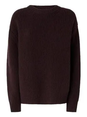 Pinko Long Sleeved Jumper - Brown