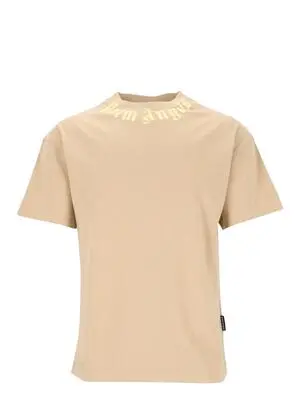Palm Angels Logo T-shirt - Beige