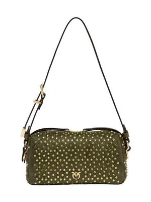 Pinko Embellished Mini Baguette Bag - No