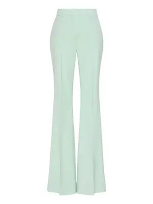 Sportmax Wool Casual Pants - Light Green