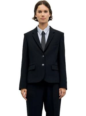 Gerard Darel Tailored Blazer - Black