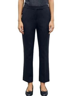 Gerard Darel Velvet Cropped Trousers - Cinnamon