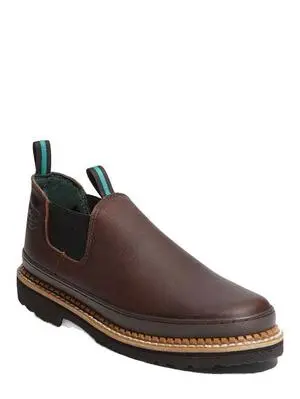 GEORGIA BOOT Romeo Pull-on Lug Sole Boot - Brown