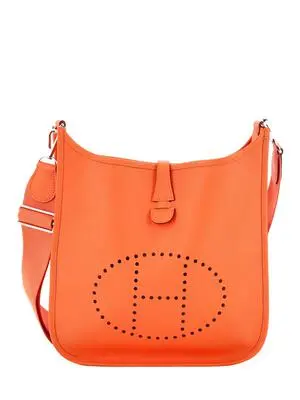 Hermès Evelyne Bag Gen Iii Epsom Pm - Orange