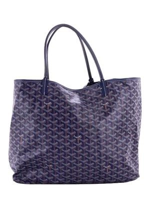 Goyard Saint Louis Tote Coated Canvas Gm - Blue