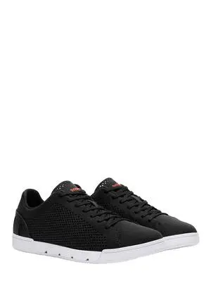 Swims Breeze Tennis Knit Sneaker Black