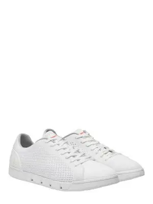Swims Breeze Tennis Knit Sneaker White