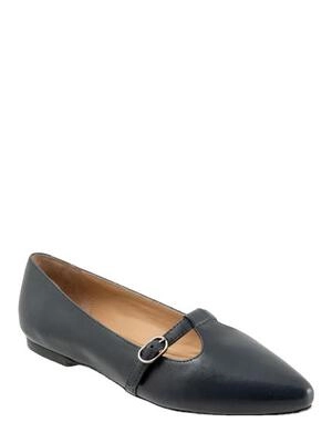 Trotters Trotters Evie Mary Jane Flat Navy