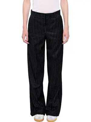 Zadig&Voltaire Panol Tailleur Pinstriped Tailored Trousers - Anthracite