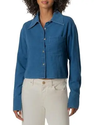 Kut From The Kloth Alyssa Crop Shirt - Starting