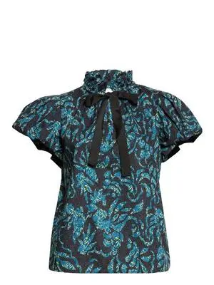 ULLA JOHNSON Ulla Johnson Estela Cotton Poplin Top