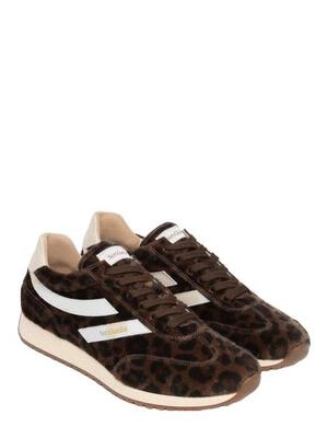 NEROGIARDINI Print Low Top Sneakers - Leopard