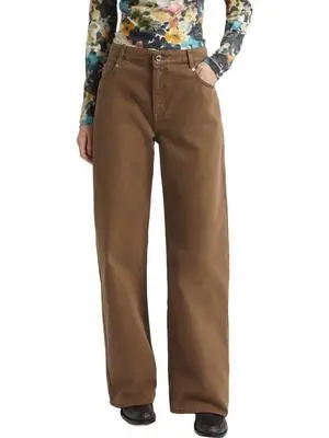 STINE GOYA Stine Goya Baggy Fit Wide Leg Jeans
