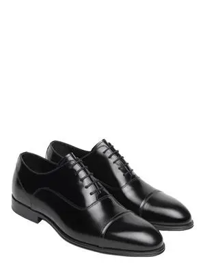 NEROGIARDINI Cap Toe Oxford Shoes - Black