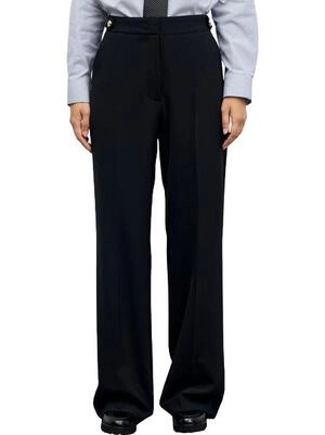 Gerard Darel Mela High-rise Wide-leg Tailored Trousers - Black
