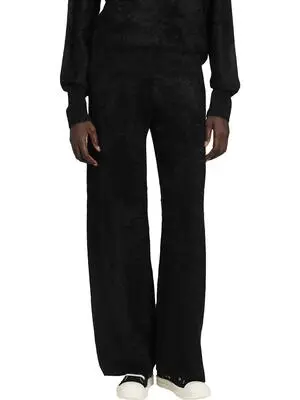 THOM KROM Brushed Soft Cashmere Trousers - Black