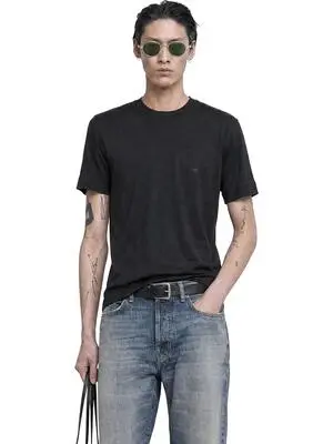Emporio Armani Travel Essential Jersey T-shirt - Blue