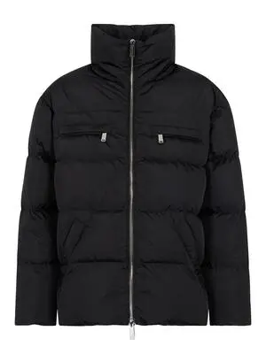 Dsquared2 Colorblock Oversized Down Jacket - Black