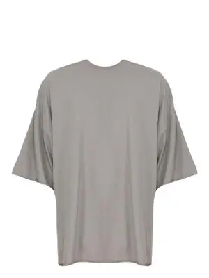 Rick Owens Tommy Raw-cut Oversized Cotton T-shirt - Gray