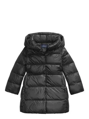 Polo Ralph Lauren Hooded Padded Coat - Black