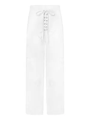 PAR Y ESCALA SL Rafaela Pant - White