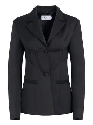 THE GT ATELIER The Gt Atelier Corset Tailored Blazer