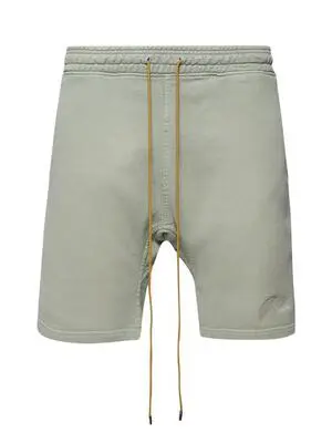Rhude Classique Sweatshorts Washed Seafoam And White Green