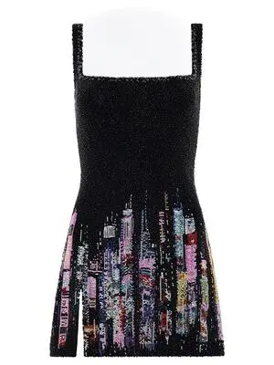 CLIO PEPPIATT Tokyo Mini Dress - Black