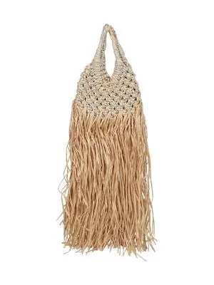 HIBOURAMA Borsa "vannifique Mini Fringe"