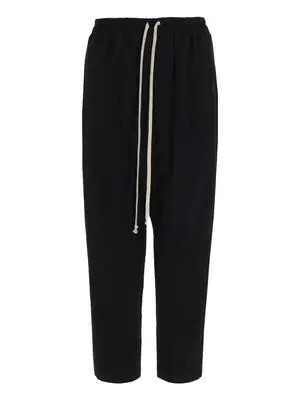 Rick Owens Wide-leg Drawstring Trousers - Black