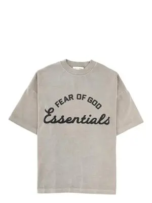 Fear Of God Graphic Cotton T-shirt - Grey