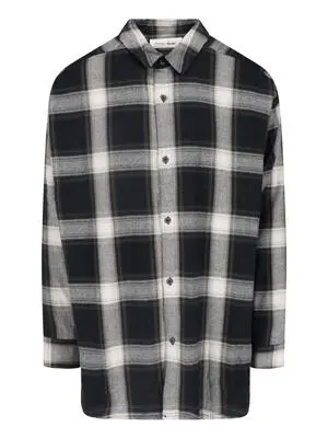 Fear Of God Plaid Button-up Shirt - Grey
