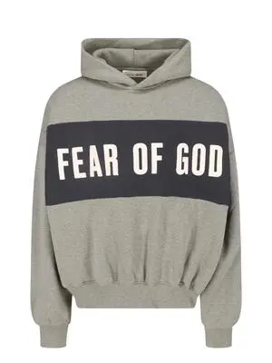 Fear Of God Graphic Hoodie - Grey