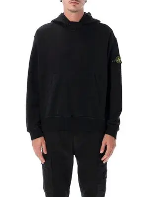 Stone Island Cotton Crewneck Sweatshirt - Nero