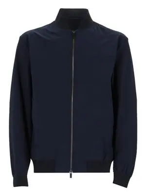 BOSS Zip-front Bomber Jacket - Multicolour