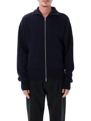 Extreme Cashmere Zip Front Cashmere Sweater - Blu