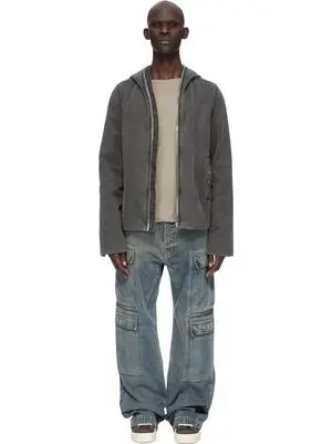 Rick Owens Loose-fit Cargo Jeans - Blu