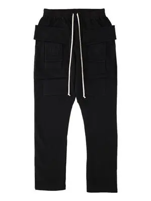 Rick Owens Cargo Jogger Trousers - Black