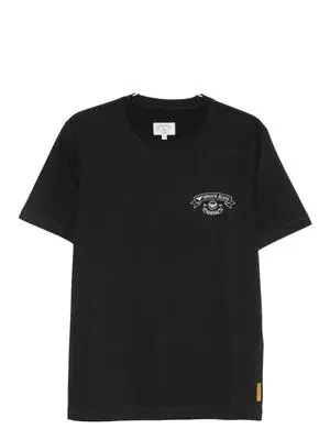 Emporio Armani Logo Cotton T-shirt - Black