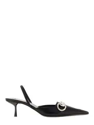 GUCCI Gucci Boulevard Leather Pumps