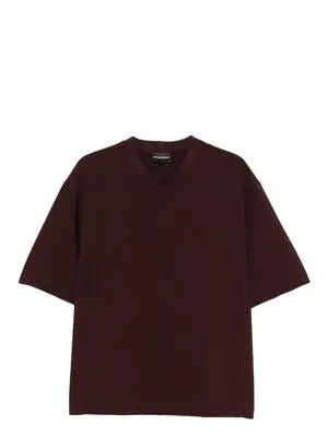 Emporio Armani Oversized T-shirt - Brown