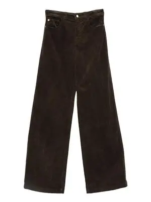 EMPORIO ARMANI Emporio Armani Wide Leg Corduroy Trousers
