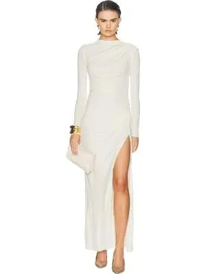 EAVES Eaves Nela Gown In Ivory