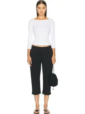 FLORE FLORE Steffi Tee - White