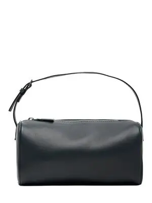 THE ROW 90's Dark Green Small Grain Leather Bag Green