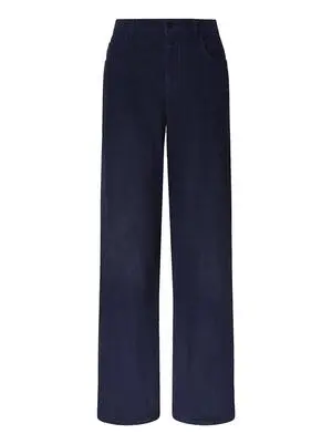 THE ROW Eglitta Corduroy Wide-leg Pants - Blue